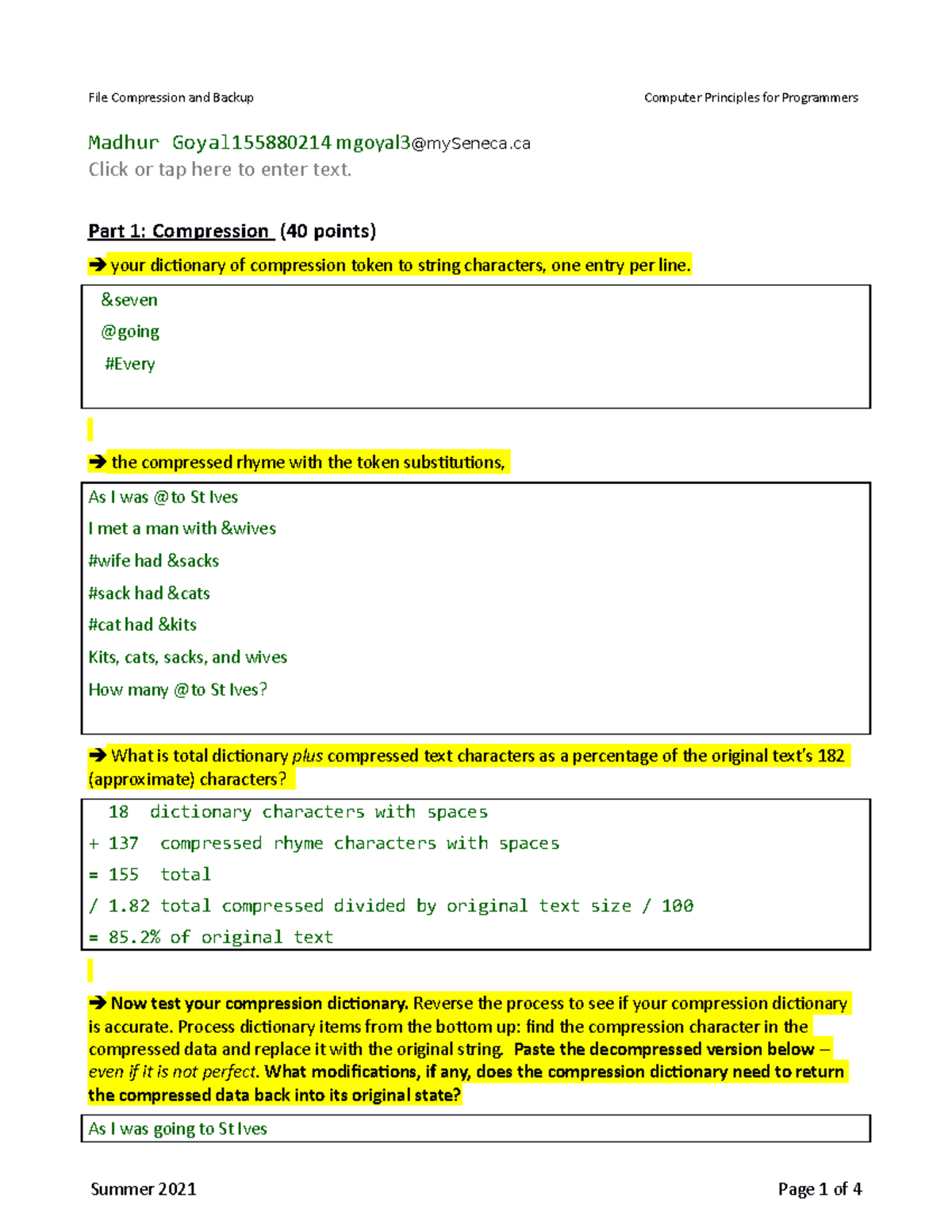 Madhur Goyal Week9 Activity - Madhur Goyal 155880214 mgoyal3@mySeneca ...