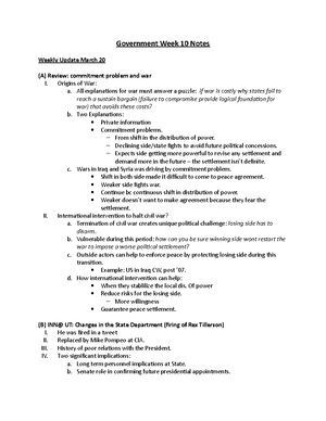 Chp 4 Reading - Chapter Notes for Online Class - Texas Politics - 8 ...
