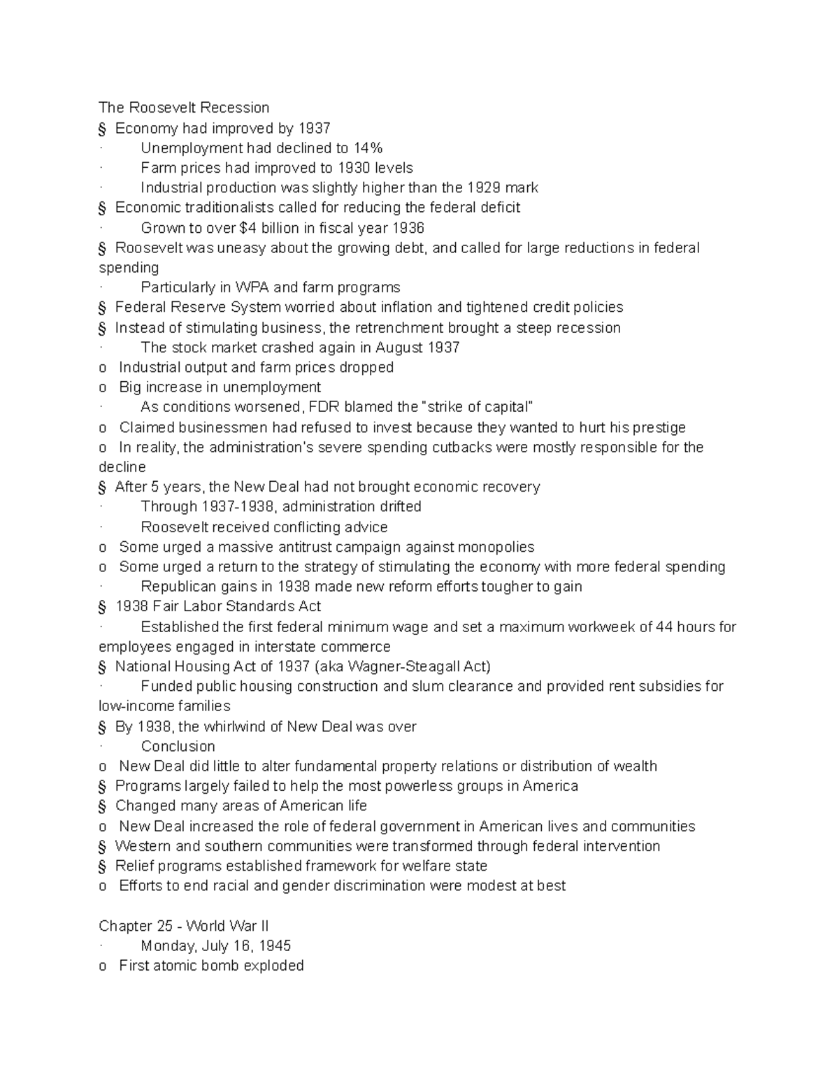 History note 113* - These are my details notes for this class. - The ...