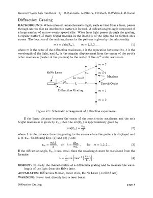 General Physics II Lab Ray Tracing - Ogechukwu Anozie General Physics II Lab - Section 4 March ...