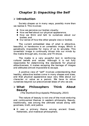 Understanding THE SELF Hand out 4 - UNDERSTANDING THE SELF SIGMUND ...