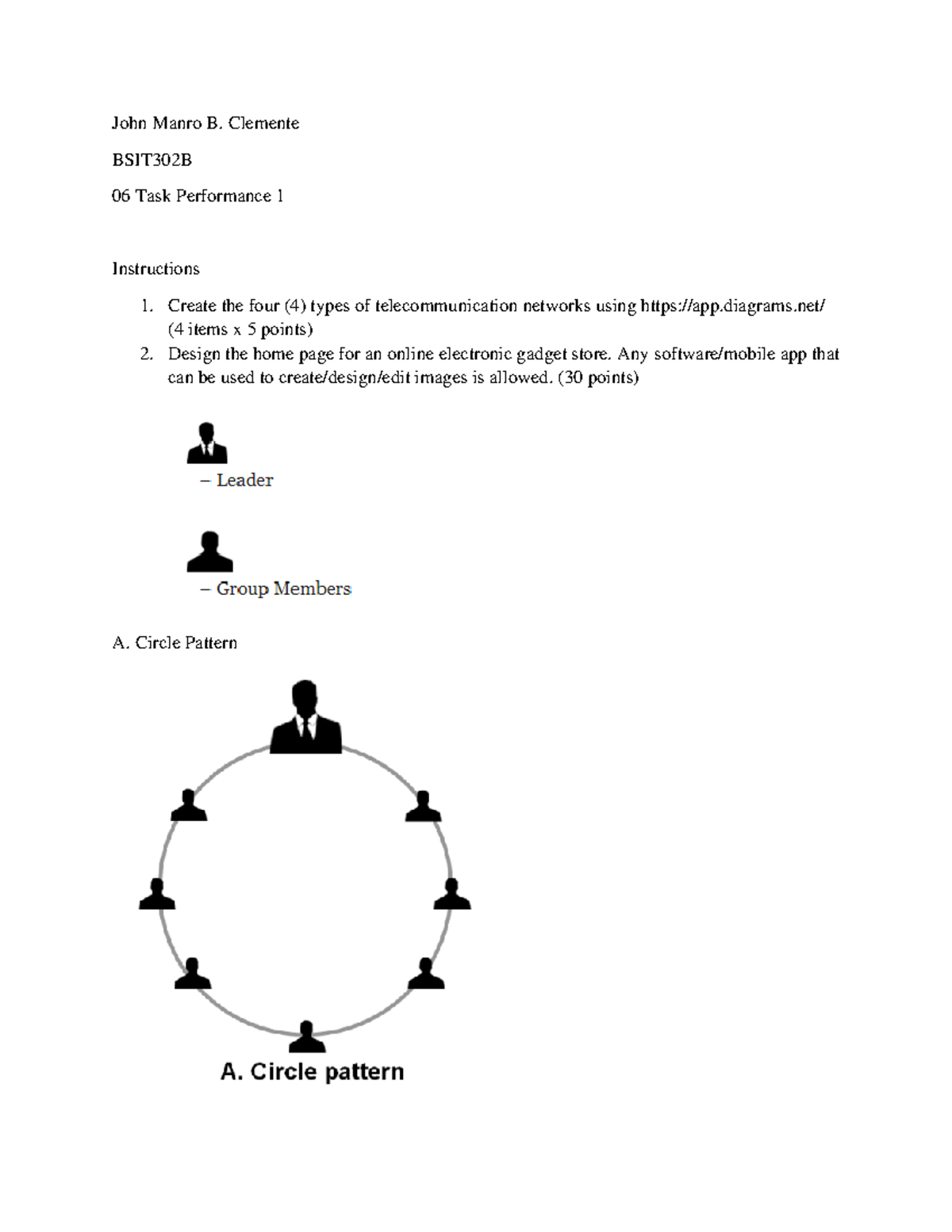 Document 22 - John Manro B. Clemente BSIT302B 06 Task Performance 1 ...