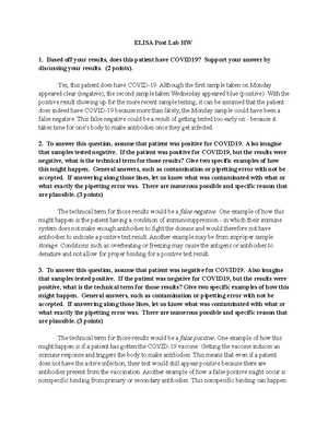 Capstone Laboratory Genetics of Opioid Substance Use Disorder Postlab ...