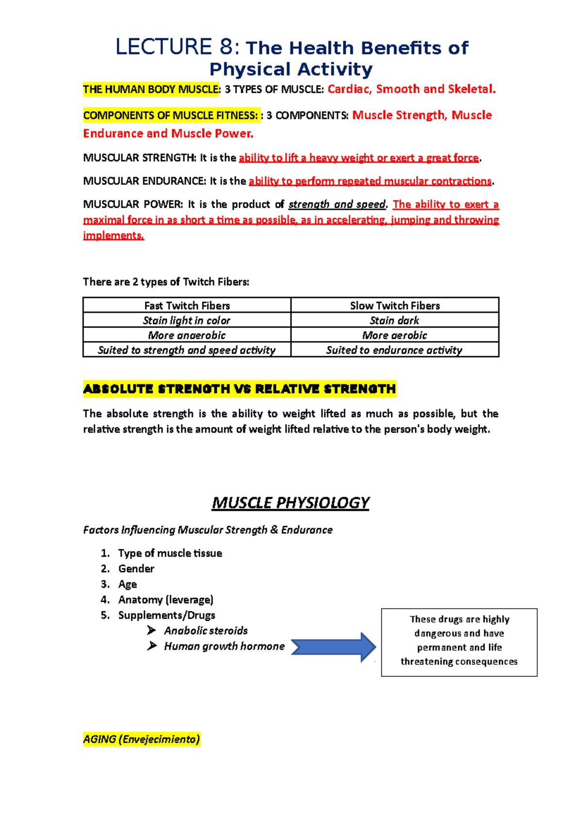 Lecture 9 Summary Notes- MSE and Flexibility Mash-up - Physical ...