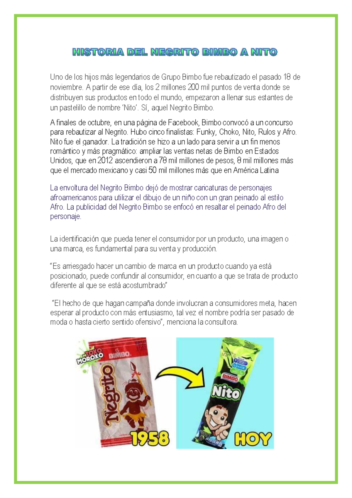 Bimbo Negrito - fgdsfsdfsdghgd - Uno de los hijos más legendarios de ...