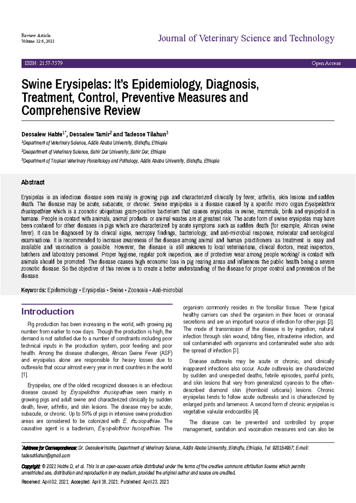 Swine Erysipelas - enfermedades de cerdos - Swine Erysipelas: It’s ...