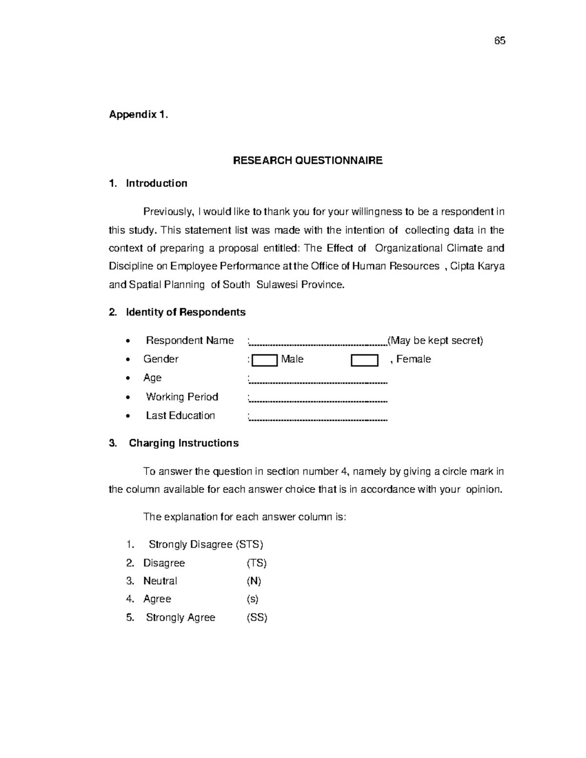 Use of Information Technology on Performance-14 - Appendix 1. RESEARCH ...