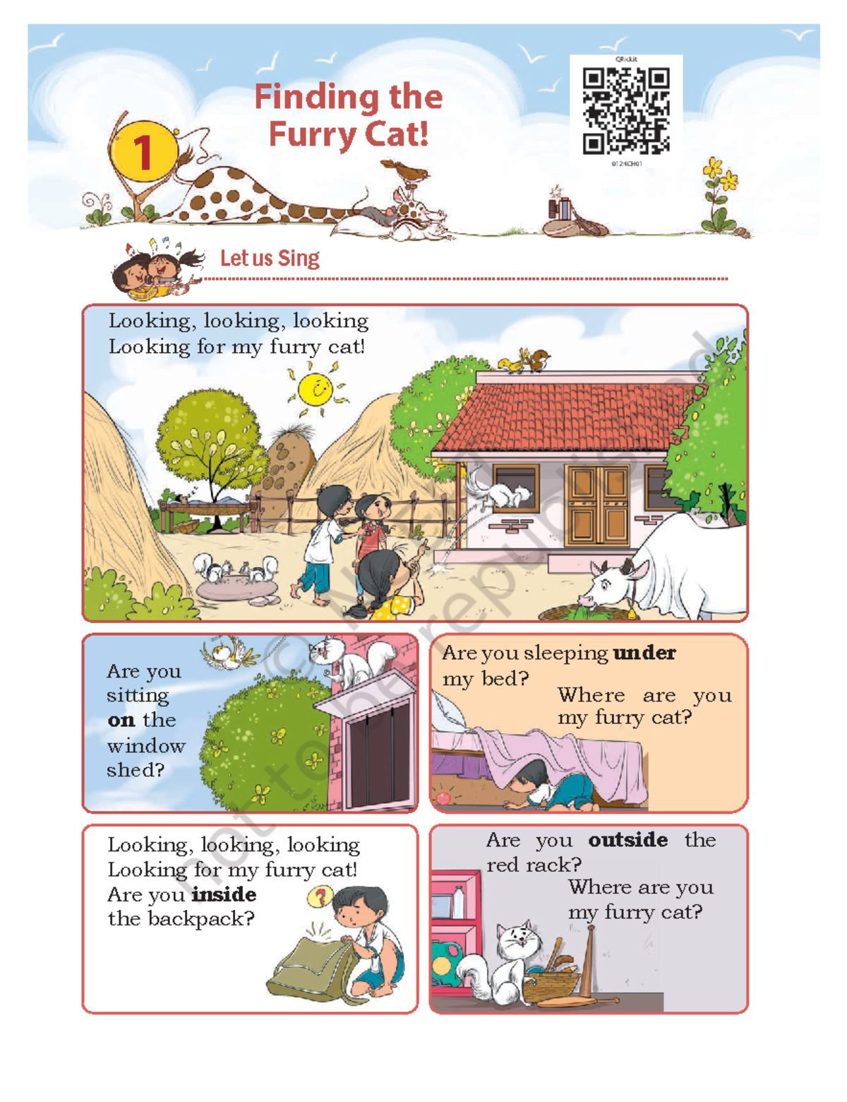 MATH UNI Notes - Finding the Furry Cat! 1 Let us SingLet us Sing ...