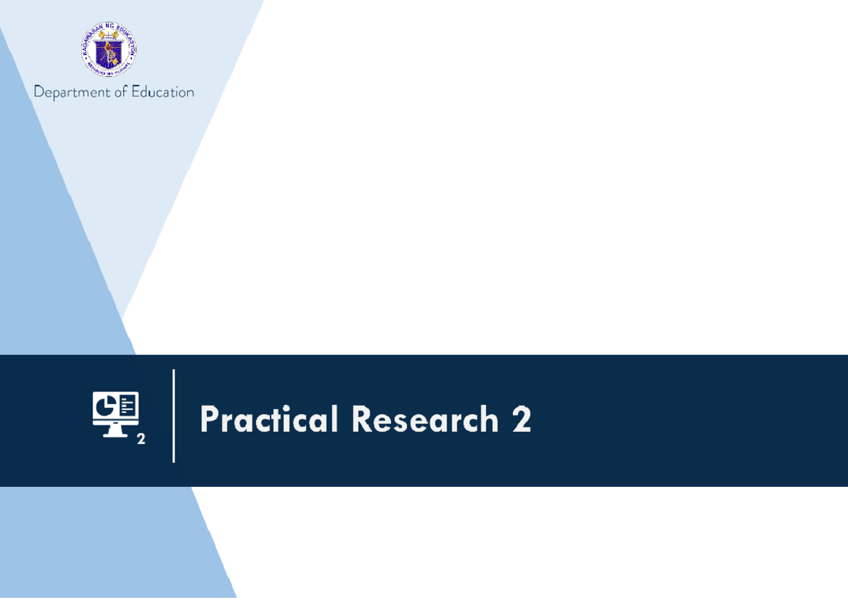 MELCs PR2 - 36 Grade Level : Grade 12 Subject : Practical Research 2 ...