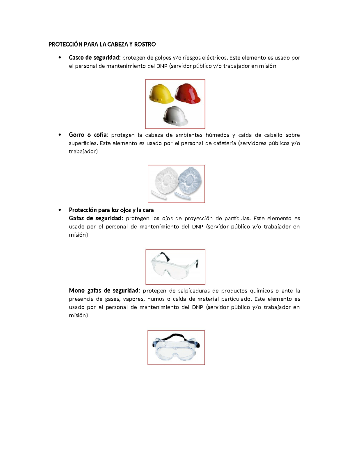 EPP - app - PROTECCIÓN PARA LA CABEZA Y ROSTRO Casco de seguridad ...