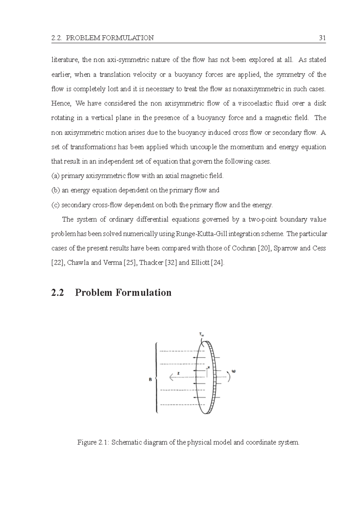 Viscoelastic Fluid Flows 6 Literature The Non Axi Symmetric Nature