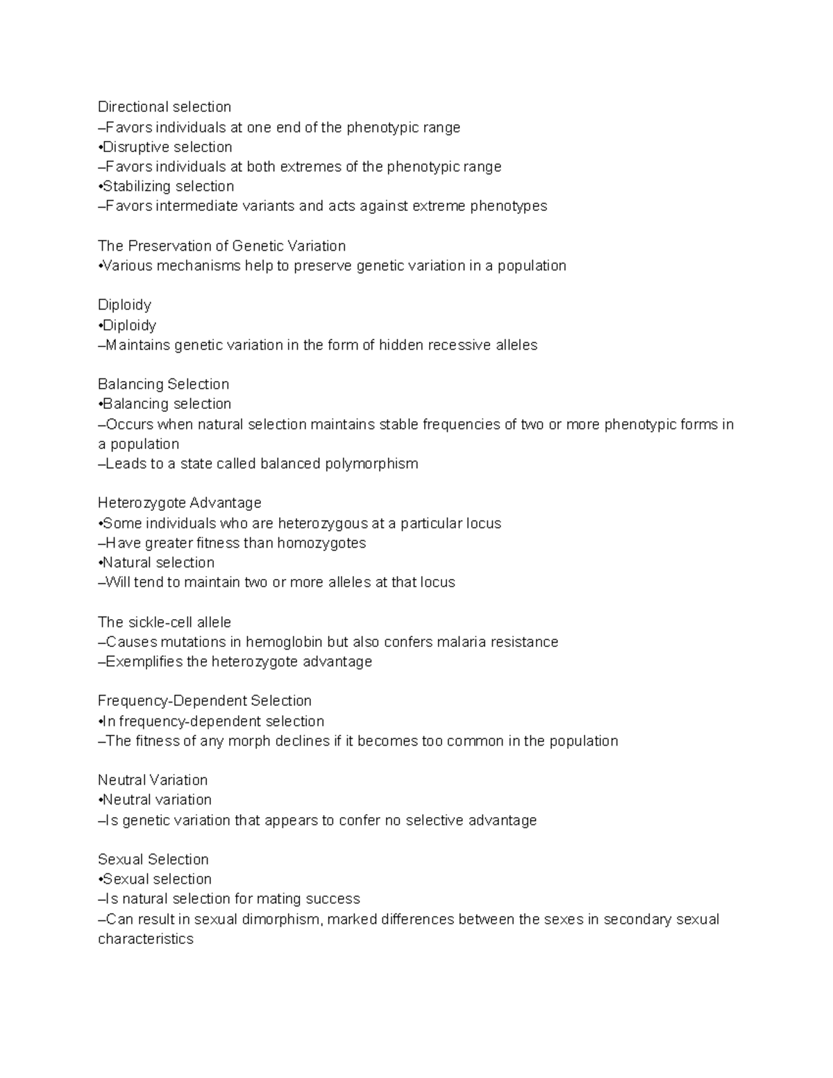 BIOL 113$ pt26 - These are my detailed notes. My notes are based off my ...