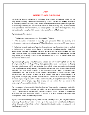 Introduction to Big Data - Challenges of Conventional Systems - UNIT 1 ...