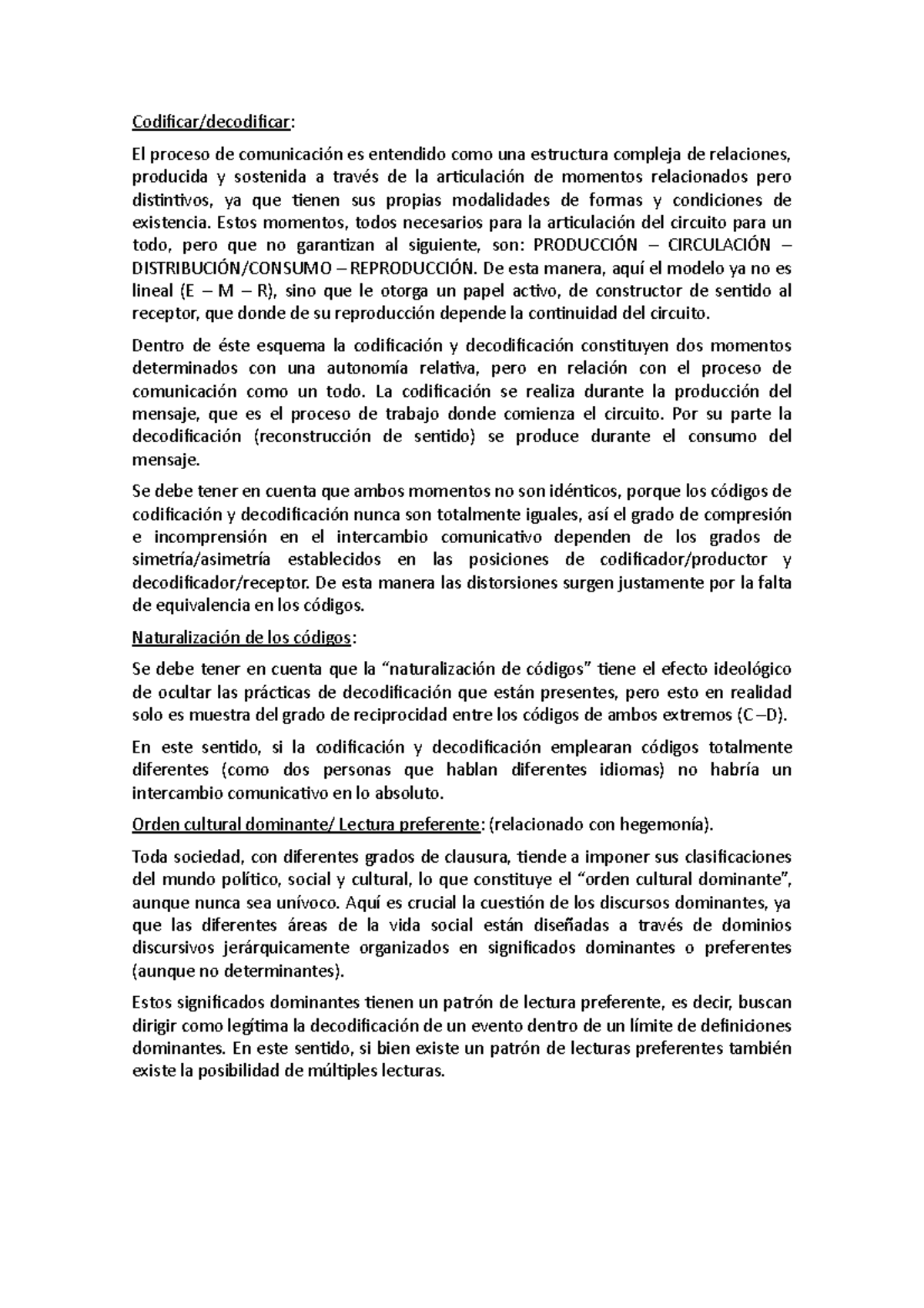 Comunicacic 3b3n i conceptos de codificar decodificar - Codificar ...