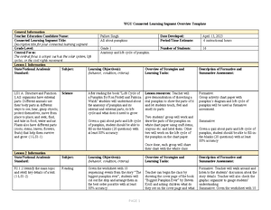 PCE task 3 revised - Part 1: Assessment Analysis Analyze the assessment ...