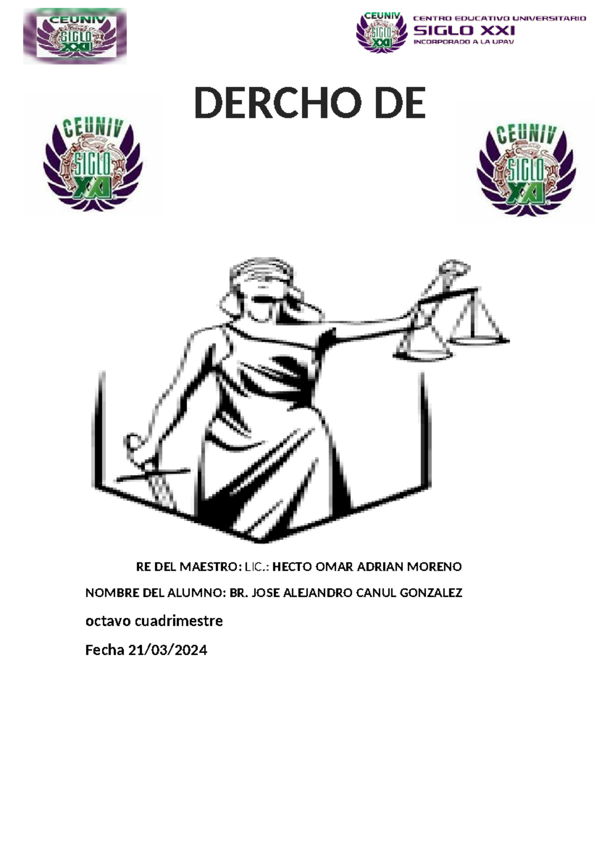 Titulares Originarios DEL Derecho DE Autor-1 - DERCHO DE RE DEL MAESTRO: LIC.: HECTO OMAR ADRIAN ...