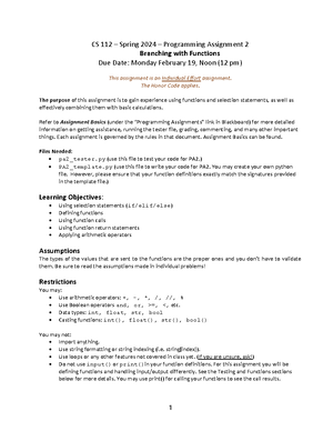 Lab06 Multidimensional Lists TASK - CS1 12 Introduction to Computer Programming Spring 2023 LAB ...