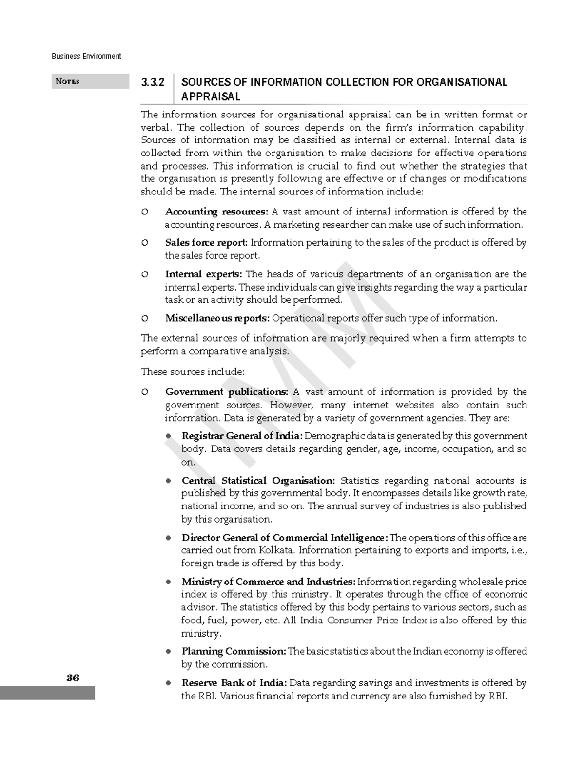 IIMM BE Book (1) - Introduction - Business Environment 36 Notes 3.3 ...