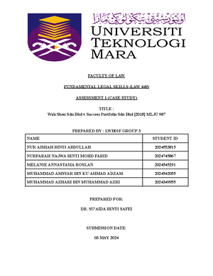 LEE GEOK Theng v NGEE TAI HOO & ANOR, [2000 ] 4 MLJ 42 - | About ...