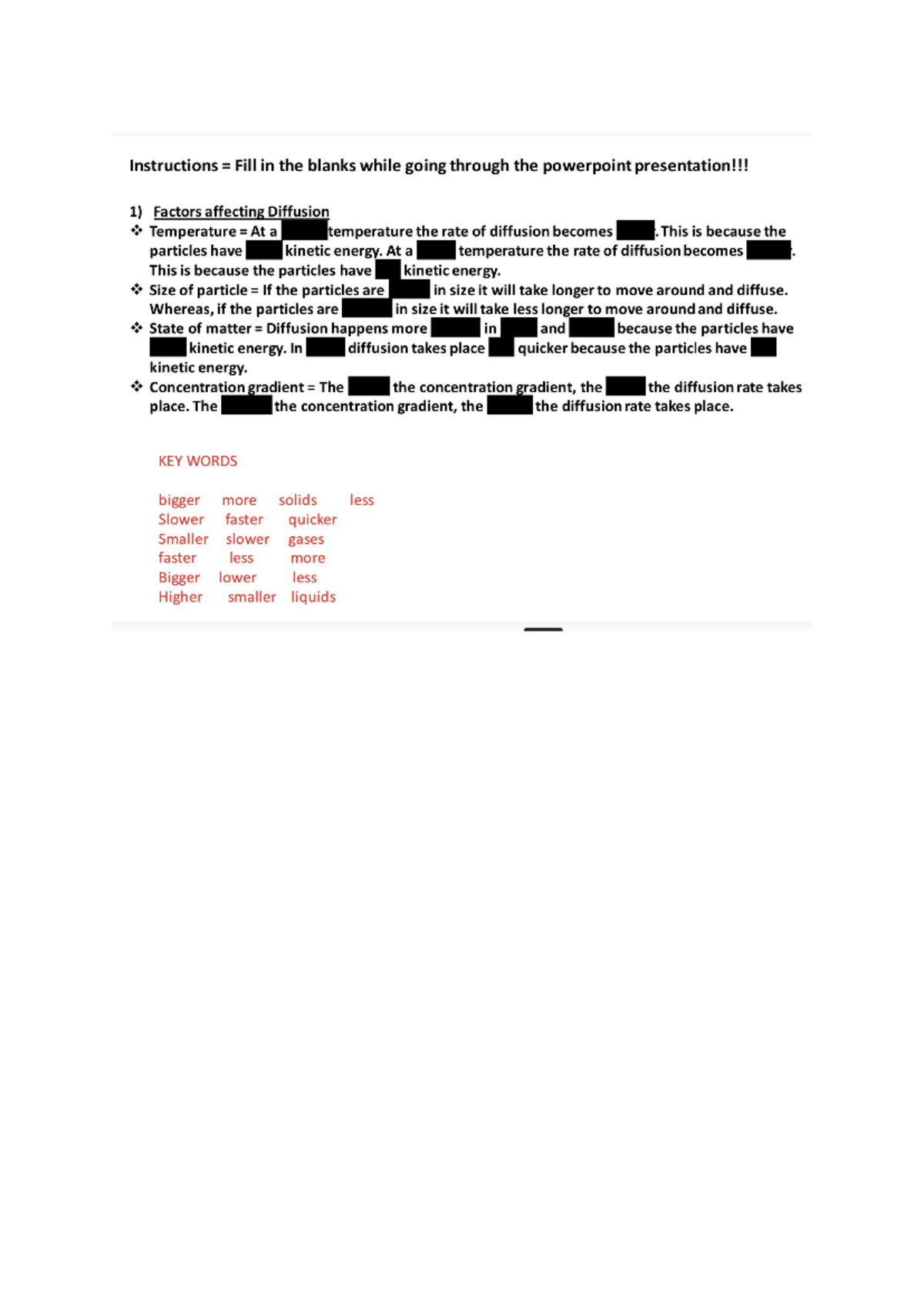 Insturctions - BIOC2301 - Studocu