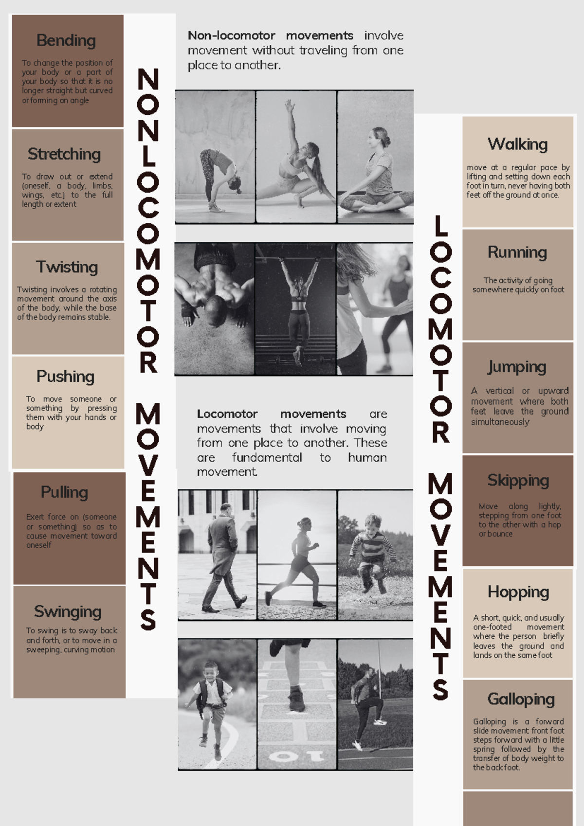 NLM-NL (P2) - Path Fit Movement Enhancements. - Non-locomotor movements ...