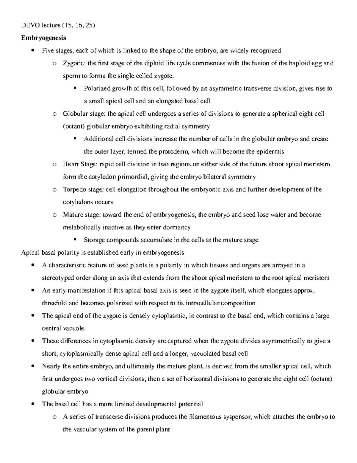 Lecture notes, lecture 3 - DEVO - DEVO lecture (15, 16, 25 ...