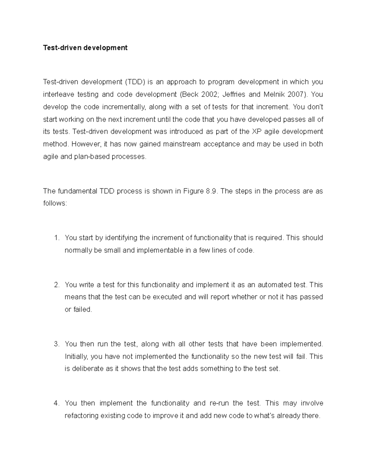 Test-driven development - Test-driven development Test-driven ...