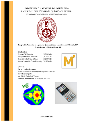 Examen Parcial de Métodos Numéricos -MB536 Revisión del intento - - Studocu