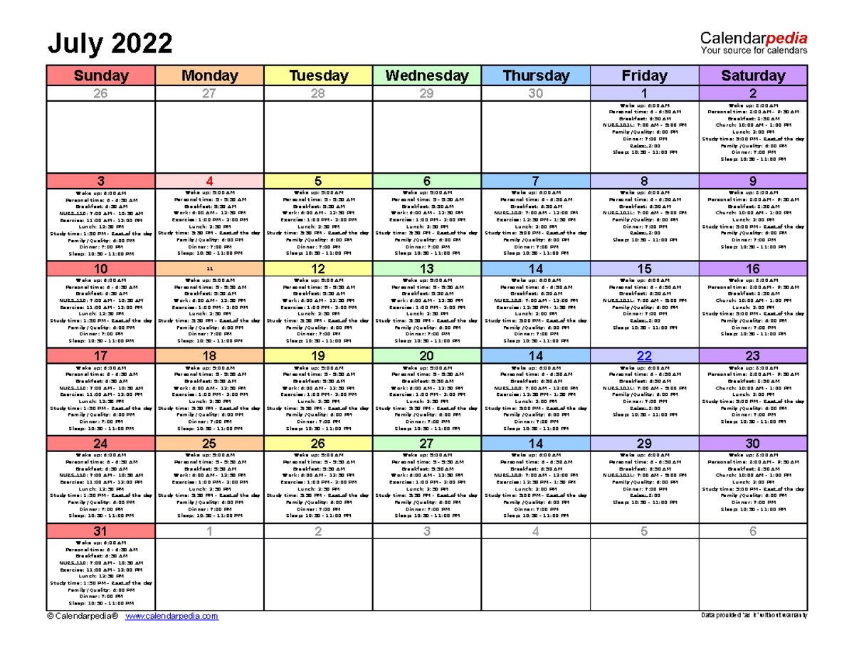 Personal Education Plan - July 2022 ...