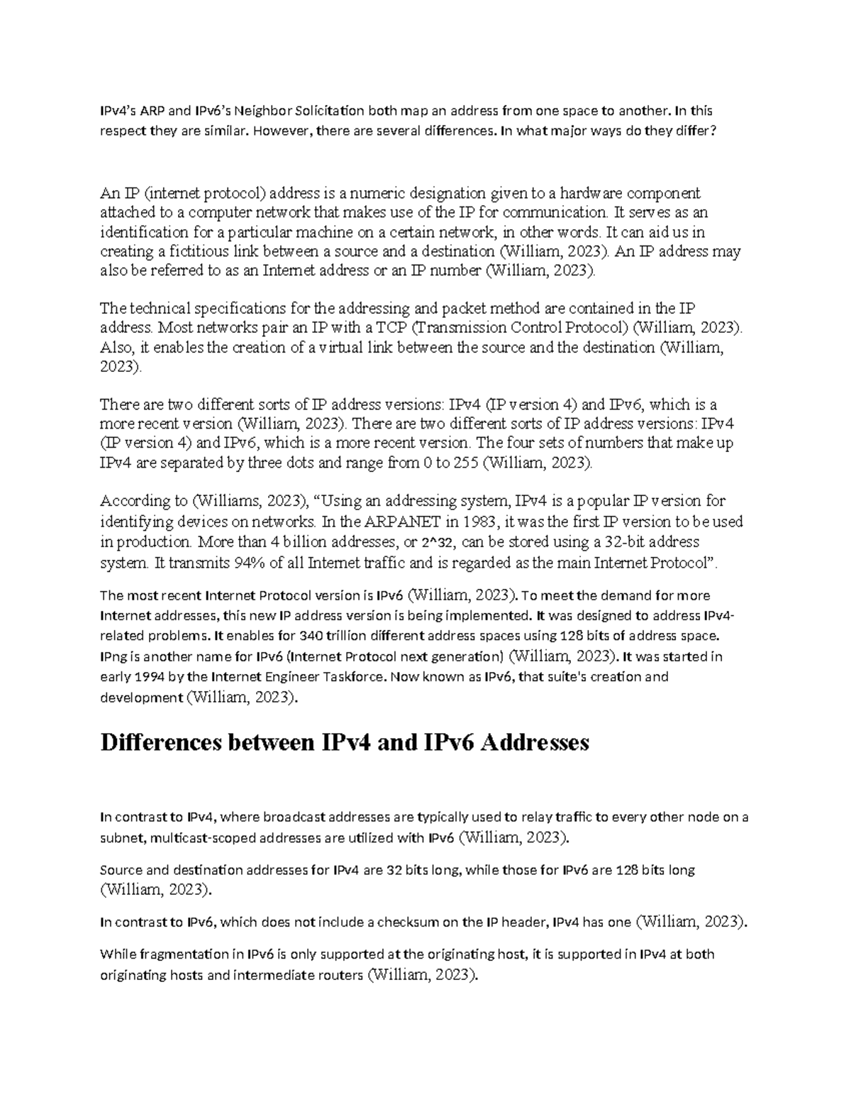 CS 2204 - Communications and Networking Discussion 4 - IPv4’s ARP and ...