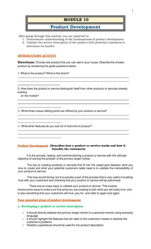 Module 11 Lesson - To learn - After going through this module, you are ...