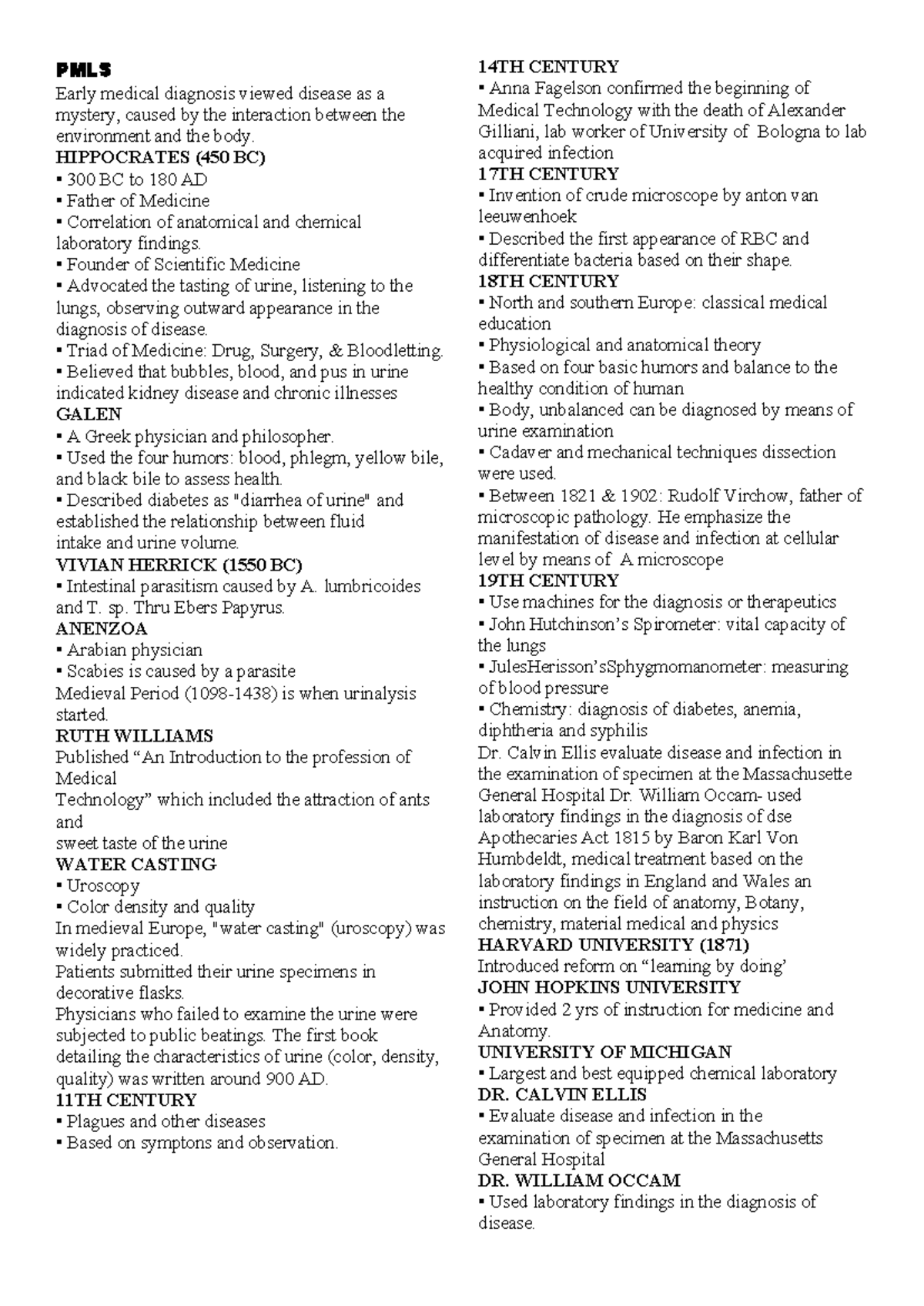 PMLS- Transes - REVIEW THIS - PMLSORM Early medical diagnosis viewed ...