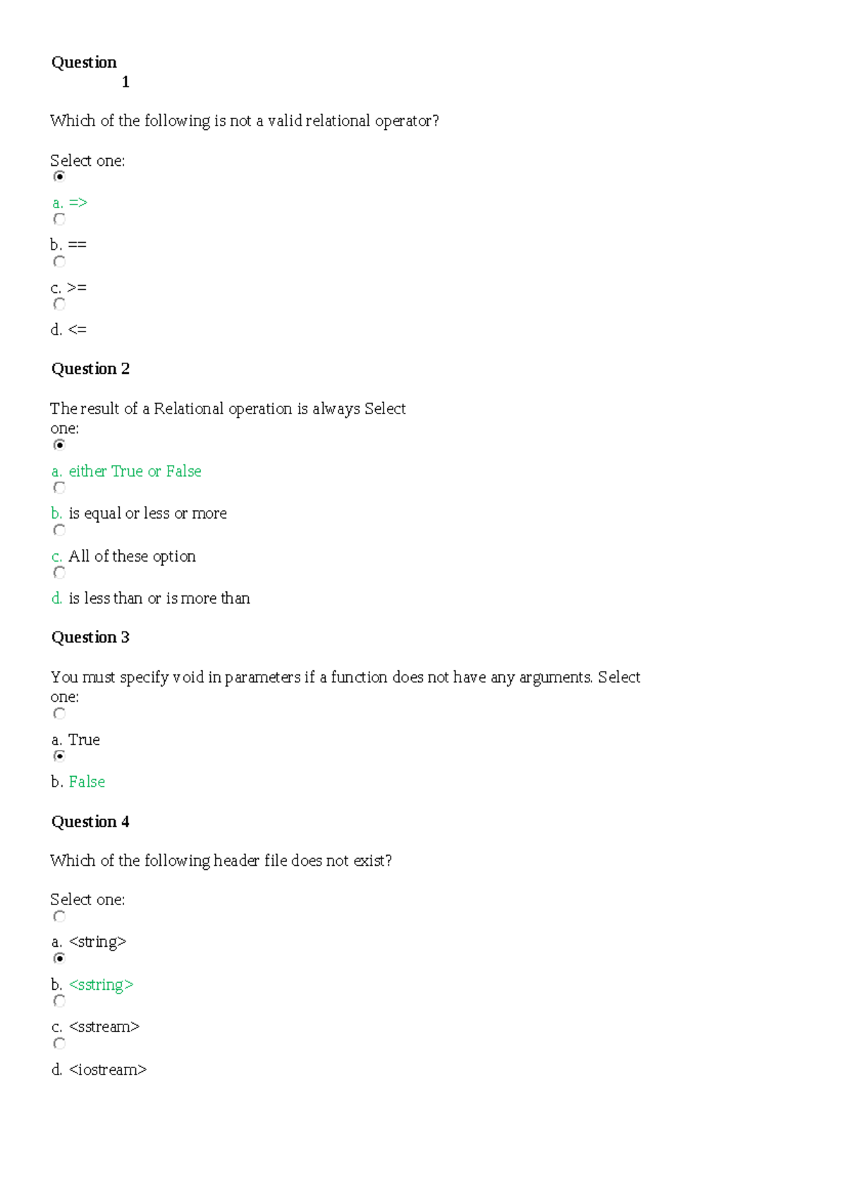 Programming 621 Ca Test Two Part 2 Question 1 Which Of The Following Is Not A Valid Relational