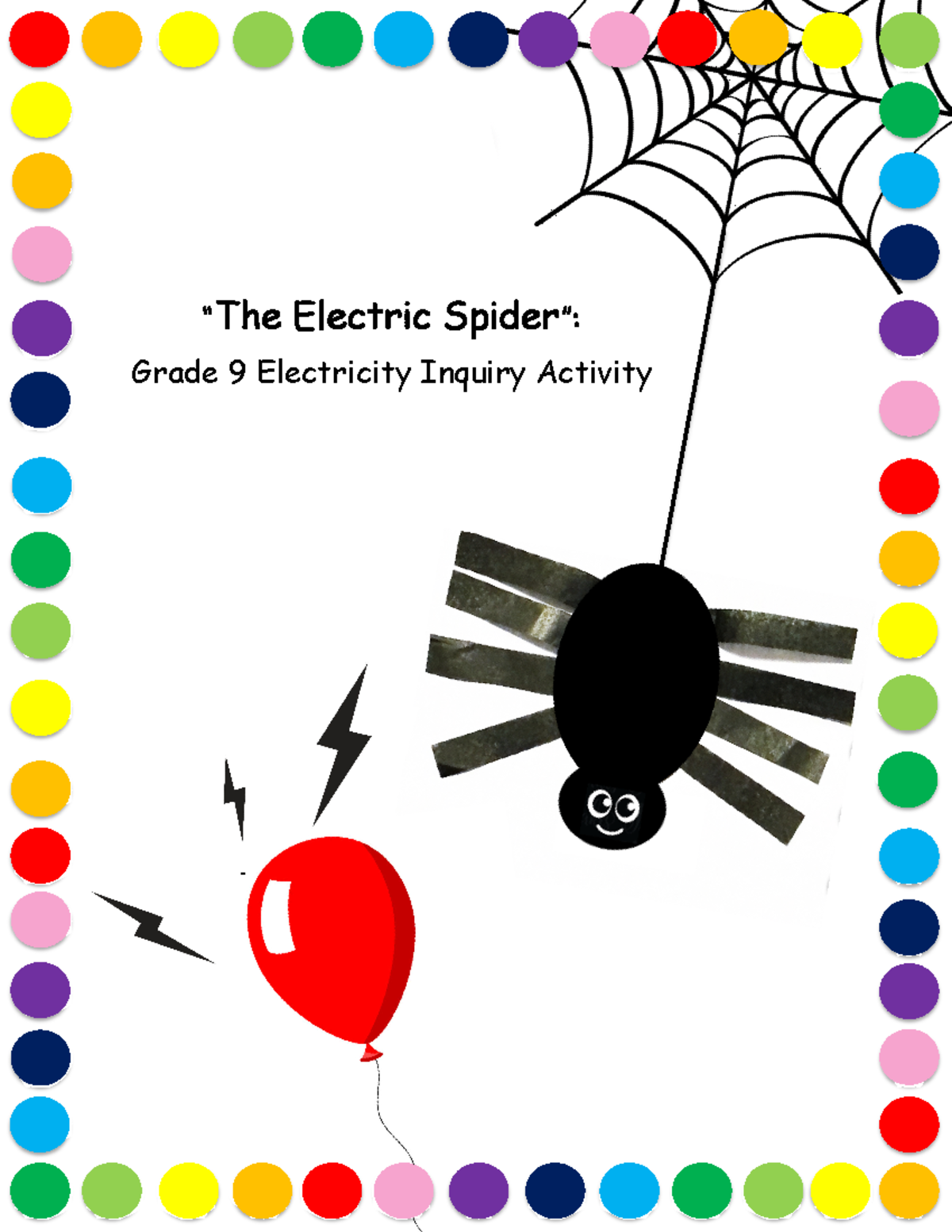 static and dynamic electricity examples - Electricity Unit “The ...