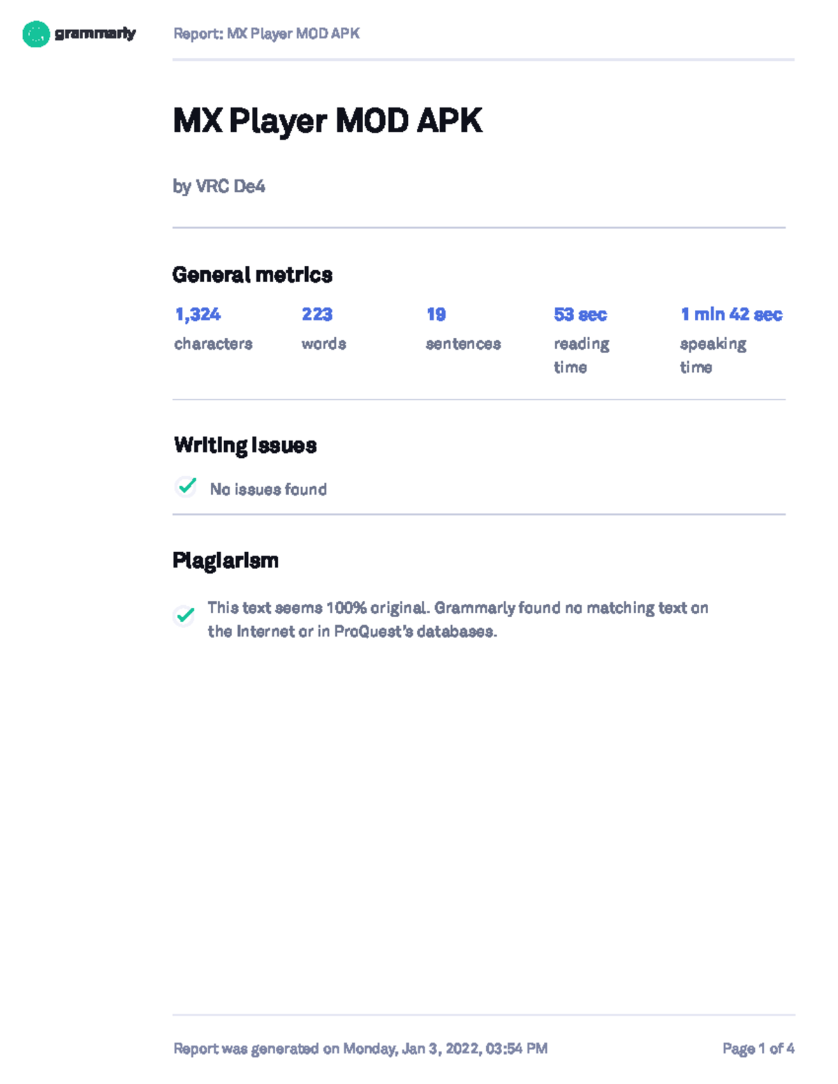Mobile Applications And Updates - MX Player MOD APK by VRC De General ...