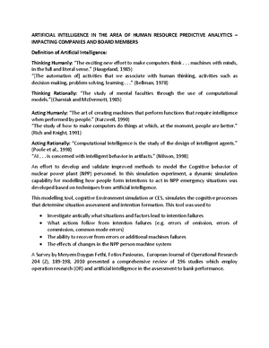 Employee retention theories - Human resource Management - UoM - Studocu