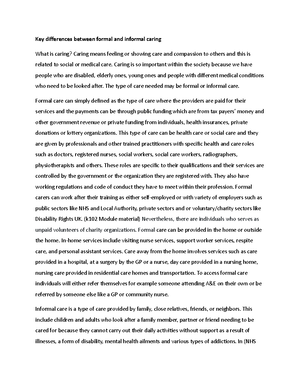 TMA04 Health and Social - Essay Plan Title: How can our understanding of the Social Model of ...