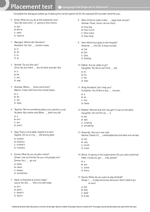 Refuerzo KET - materials - NAME: _________________________ DATE