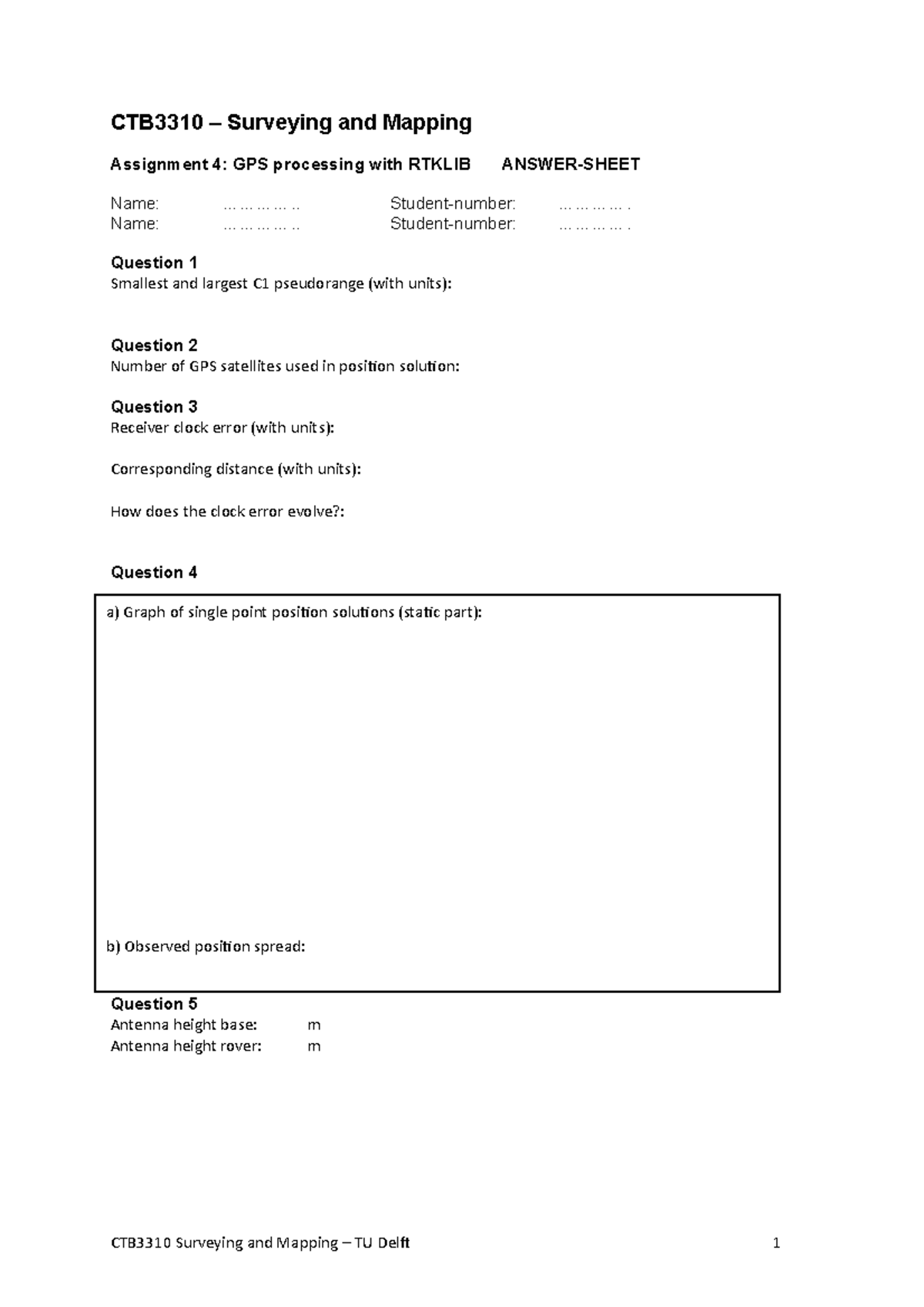 Assignment 4 - Studeersnel
