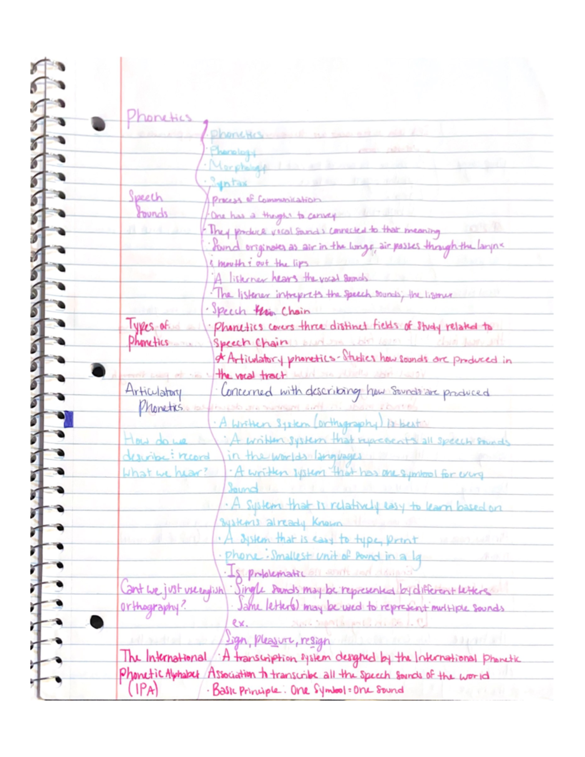 Phonetics - LING 106 - Studocu