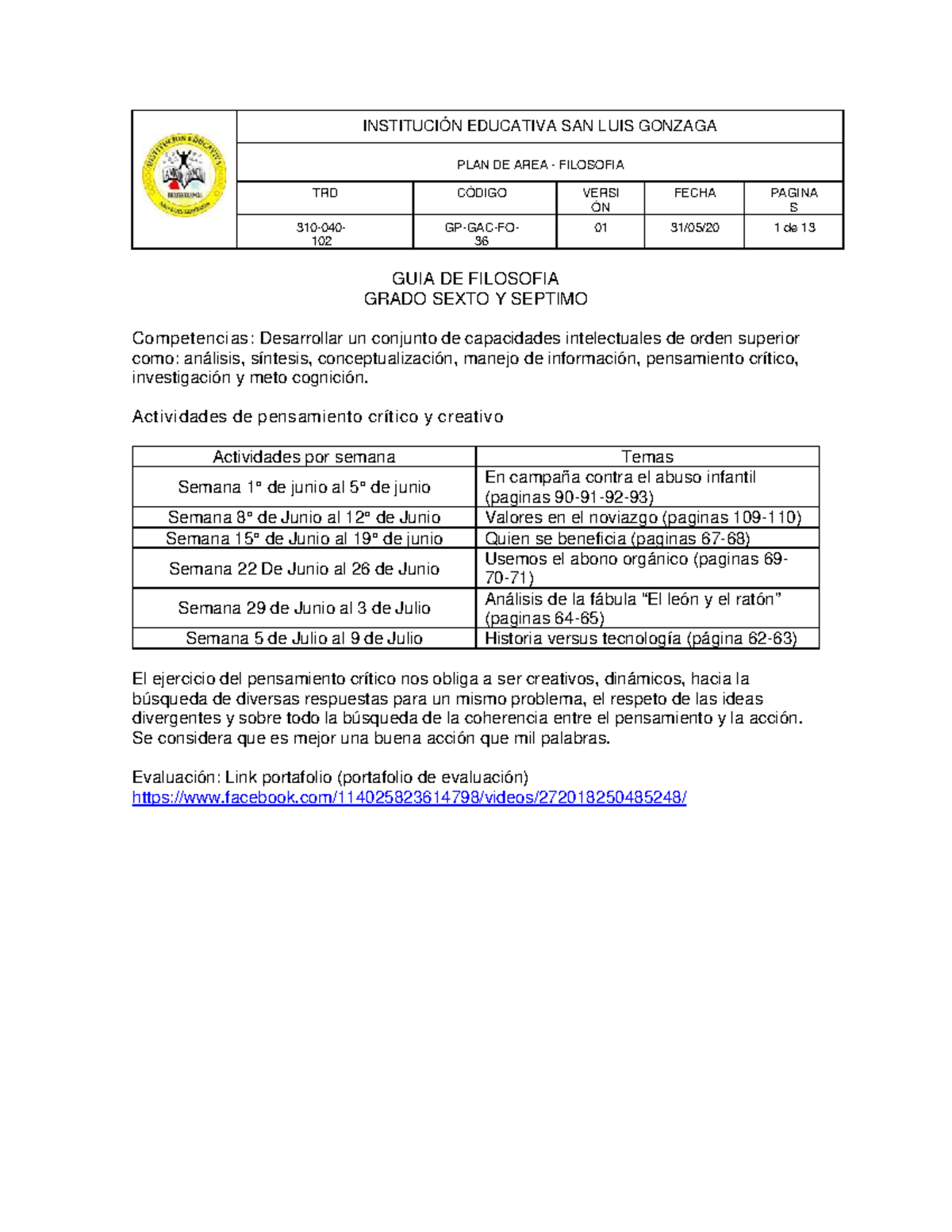 Filosofia%20para%20ni%c3%b1os%20%281%29 - PLAN DE AREA - FILOSOFIA TRD ...