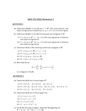 [Solved] how to calculate ratio - Linear Algebra (Mat 212) - Studocu