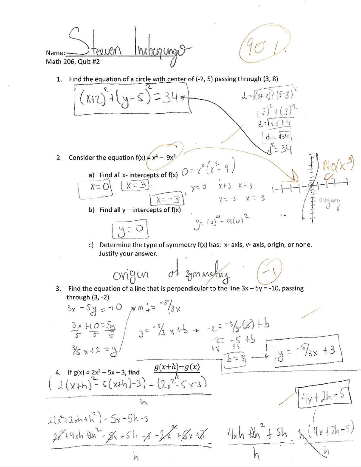 MAT206 quiz2 - quiz - MAT 206 - Studocu