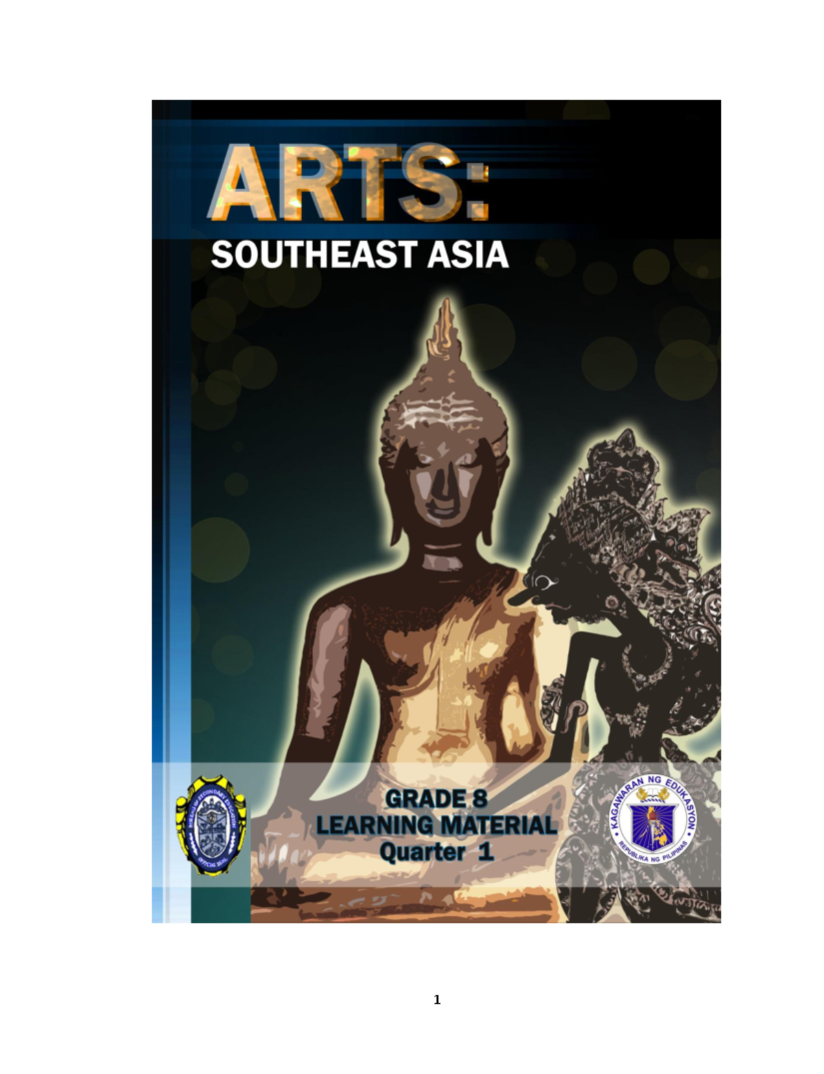 Arts learners module - none - INTRODUCTION In this module you will ...