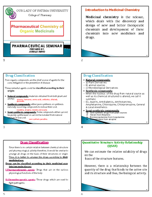 Pacop-BLUE PMOC - PHARMACEUTICAL CHEMISTRY: ORGANIC CHEMISTRY ...