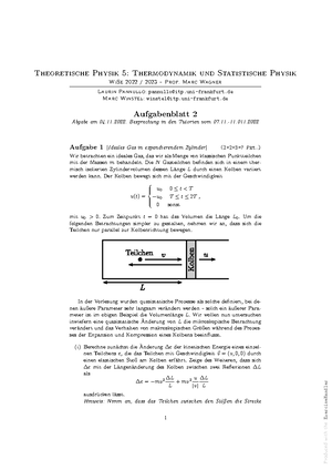 Skript Theoretische Physik 5 Rischke - Theoretische Physik V ...