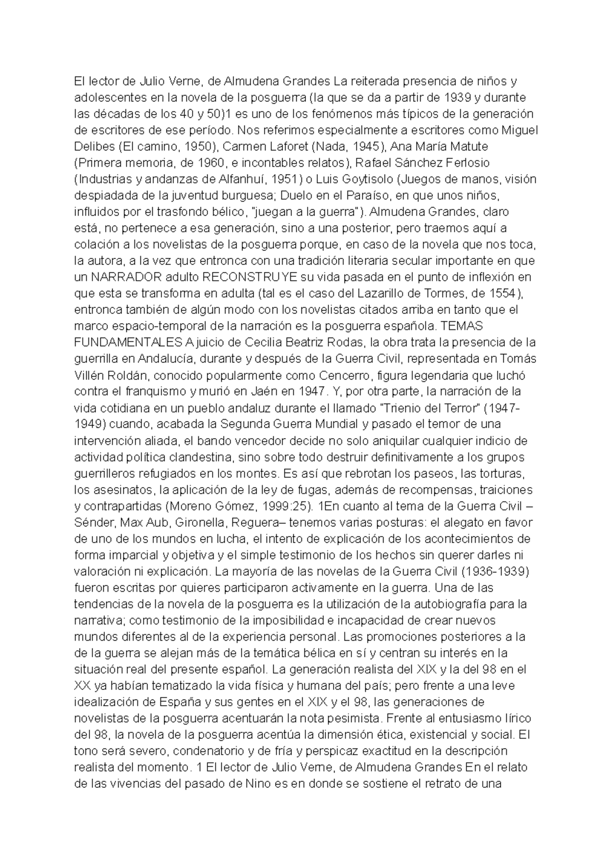 Lector de verne - El lector de Julio Verne, de Almudena Grandes La ...