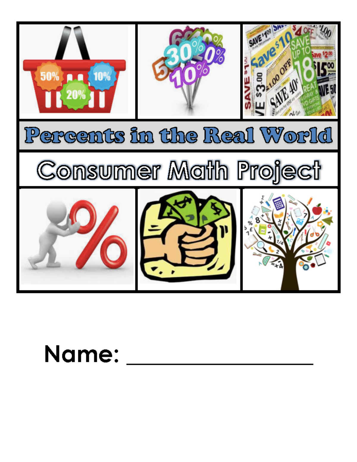 Consumermathprojectpercentsinthe Real World-2 - Name ...