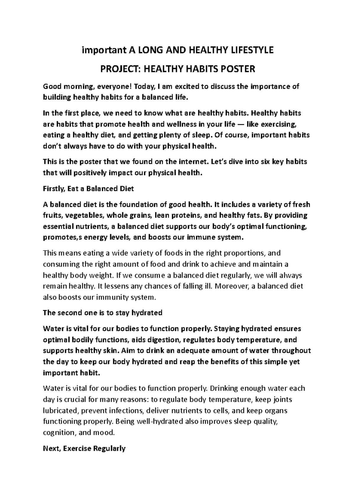 Inbound 7128391382656981996 - important A LONG AND HEALTHY LIFESTYLE ...