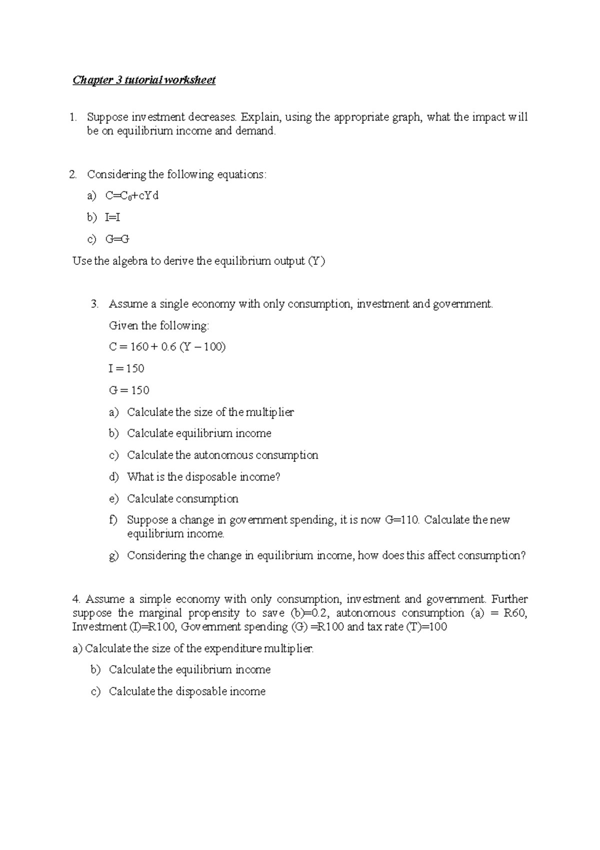 Chapter 3 tutorial worksheet 2022 - Chapter 3 tutorial worksheet ...